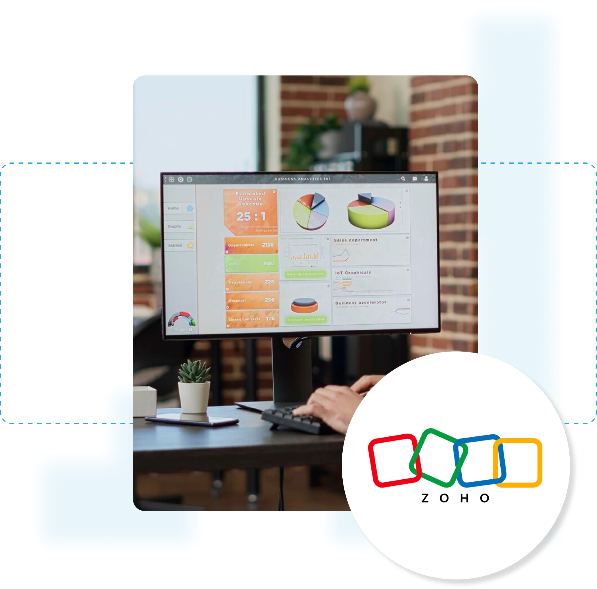 Zoho Partner for Innovative Zoho Development Services - Ajackus